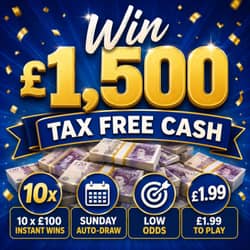 Win Win £500 Cash | Raffolux Competition | PrizeInn